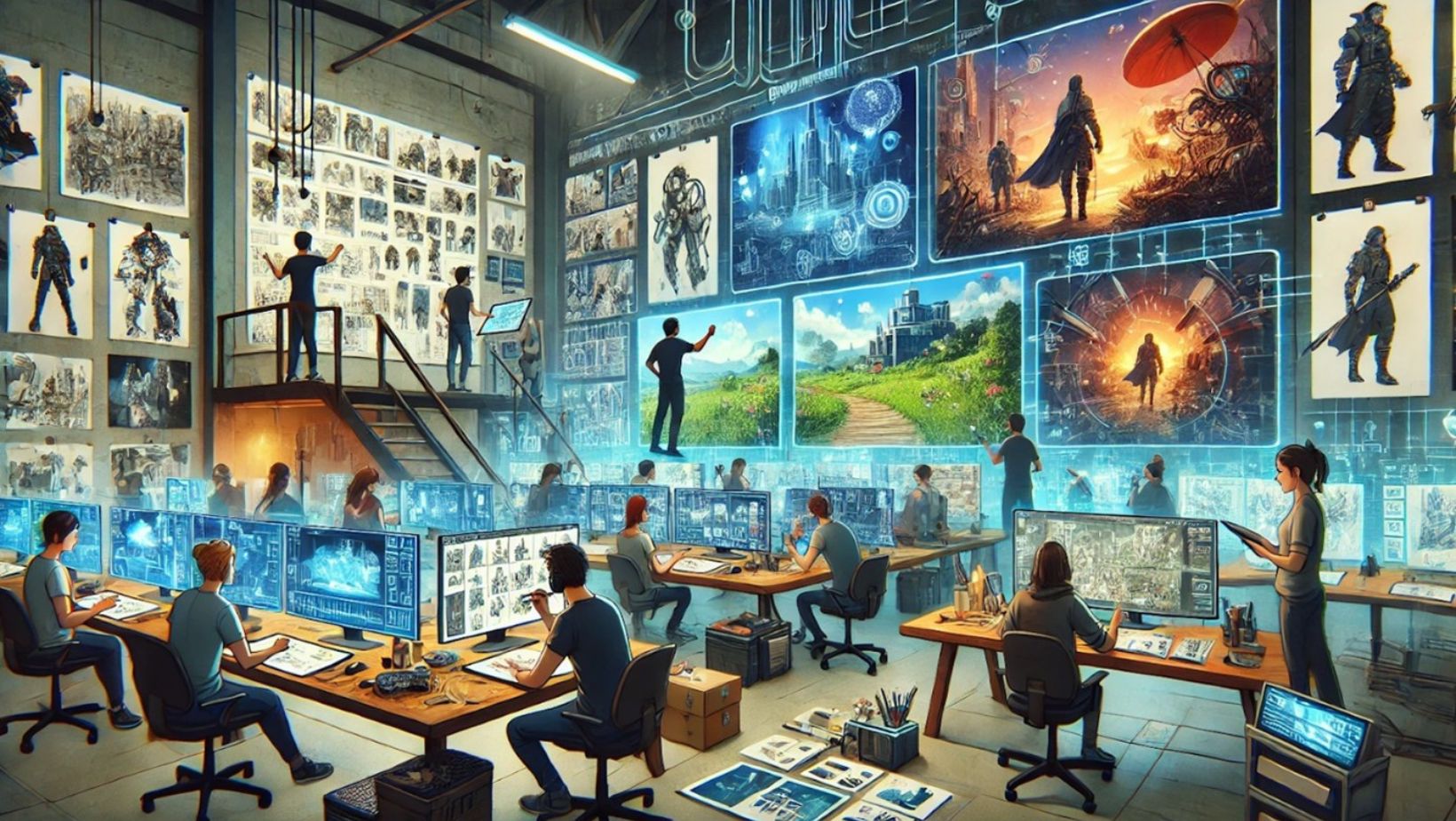 How Game Developers Work with Concept Art Studios: A Complete Guide - GameMakerBlog